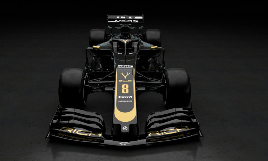 F1 Saison 2019 : Rich Energy Haas F1 Team, nouvelle livrée