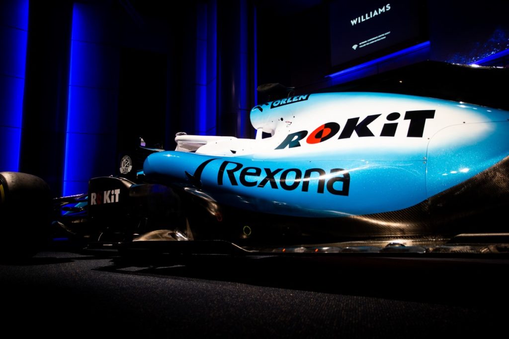 F1 Saison 2019 : ROKiT Williams Racing, nouvelle livrée
