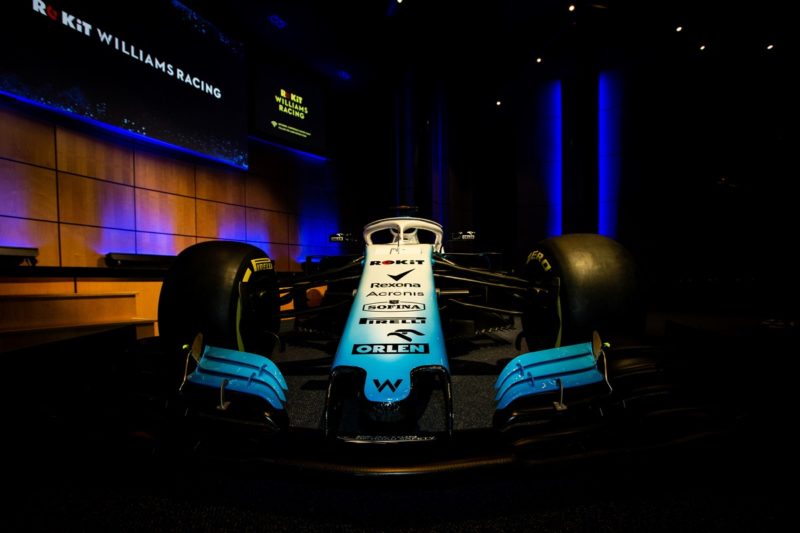 F1 Saison 2019 : ROKiT Williams Racing, nouvelle livrée