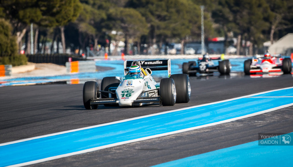 Les F1 historiques en piste pour le Castellet Motors Cup