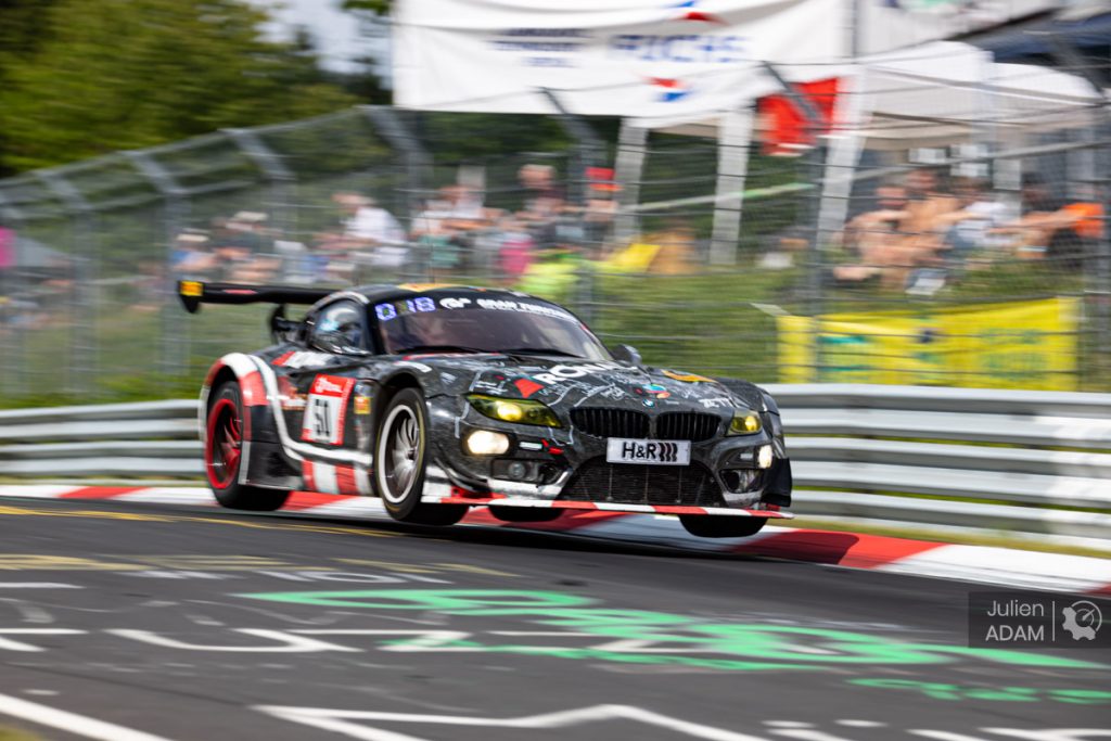 Peter Posavac et sa BMW Z4 GT3 en Supercar Challenge