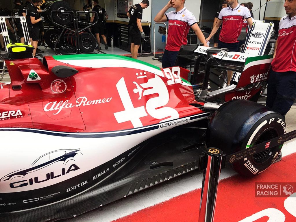 Alfa Romeo Racing dévoile une livrée spéciale à Monza
