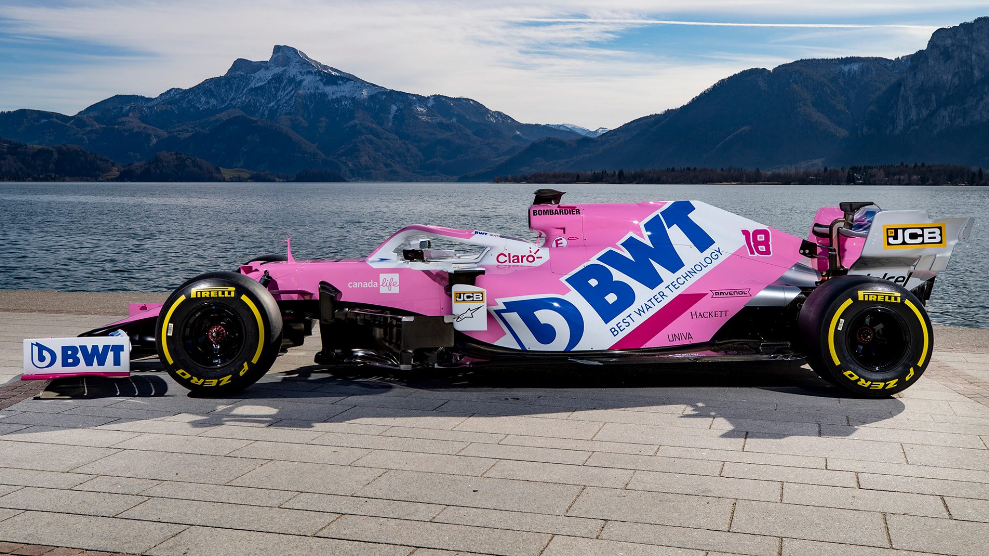 Racing Point dévoile sa monoplace 2020, la RP20