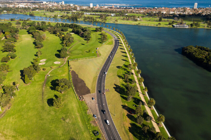 Le tracé de Melbourne détaille ses modifications
