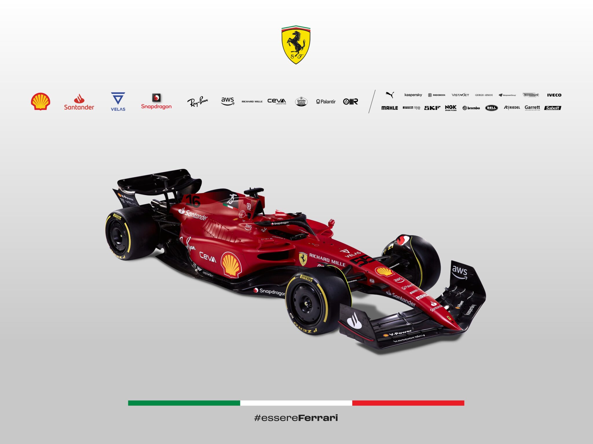 La Scuderia Ferrari dévoile la SF-75