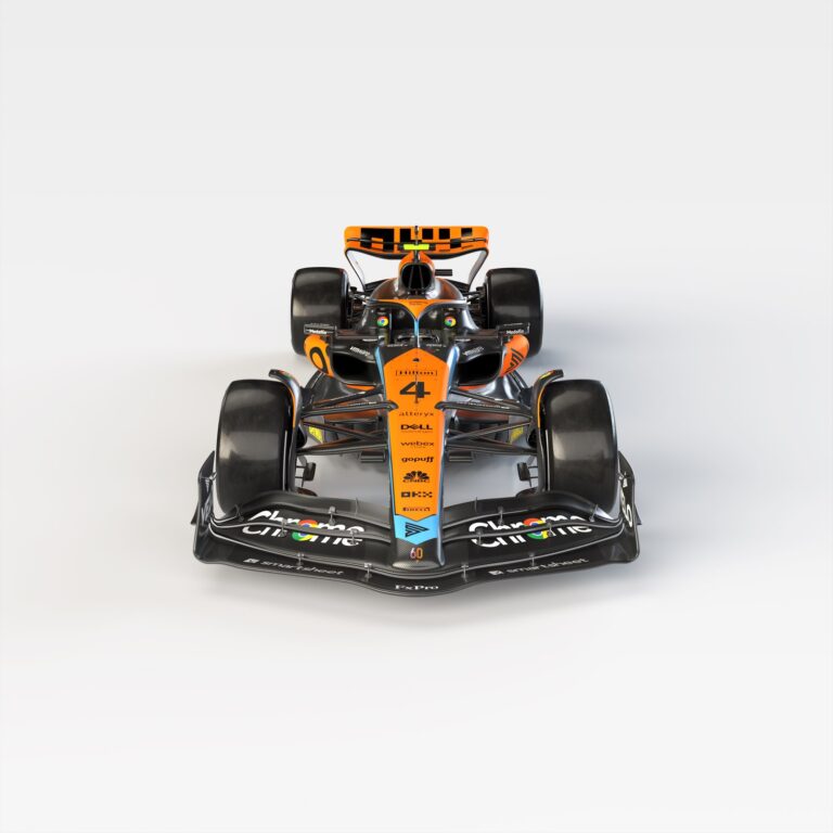McLaren présente sa monoplace 2023, la MCL60