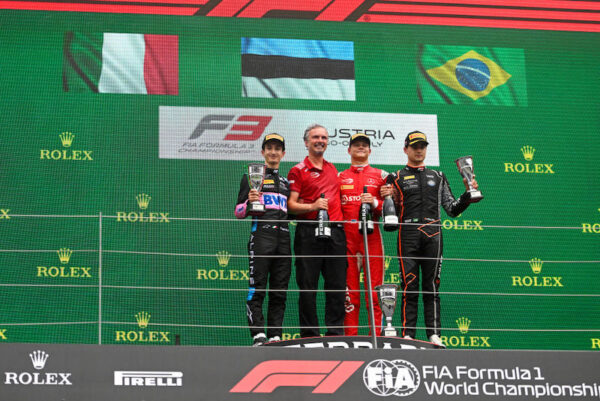 Paul Aron et Zak O'Sullivan victorieux en FIA F3 au Red Bull Ring