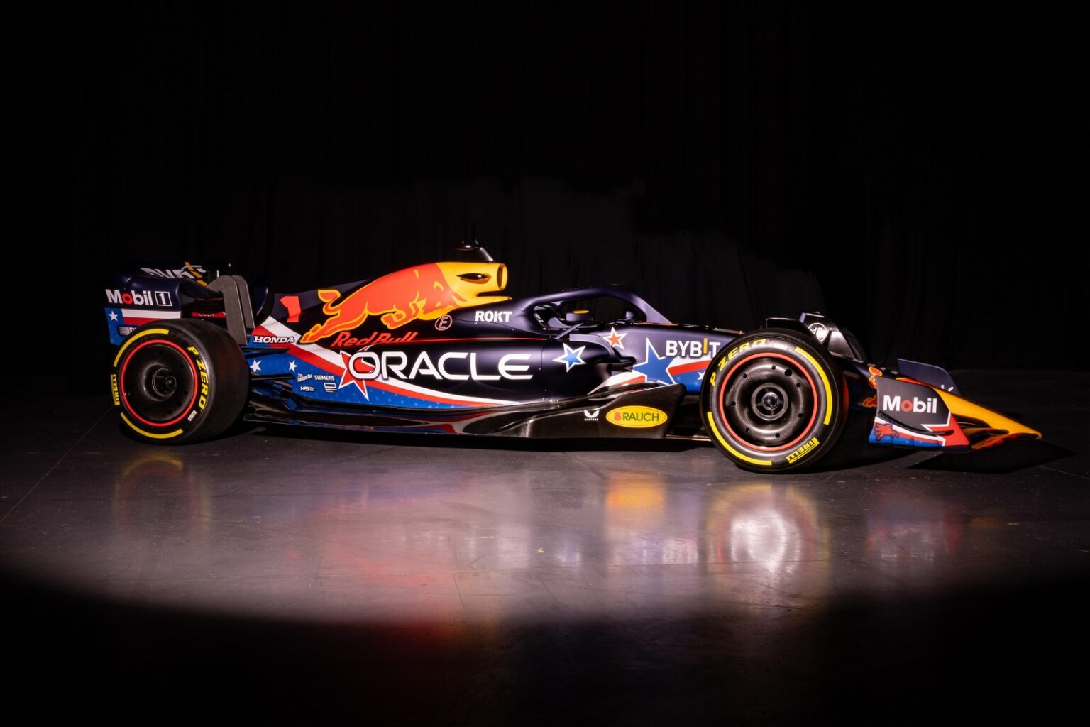 Red Bull Racing dévoilé sa livrée spéciale pour Austin