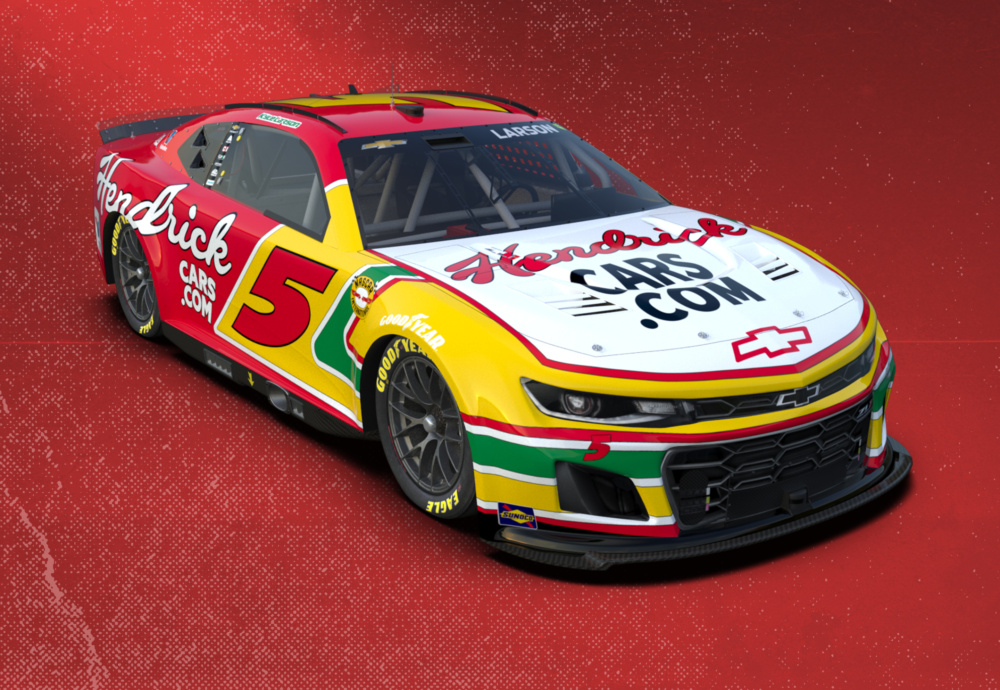 Livrée hommage à Terry Labonte chez Hendrick pour Darlington