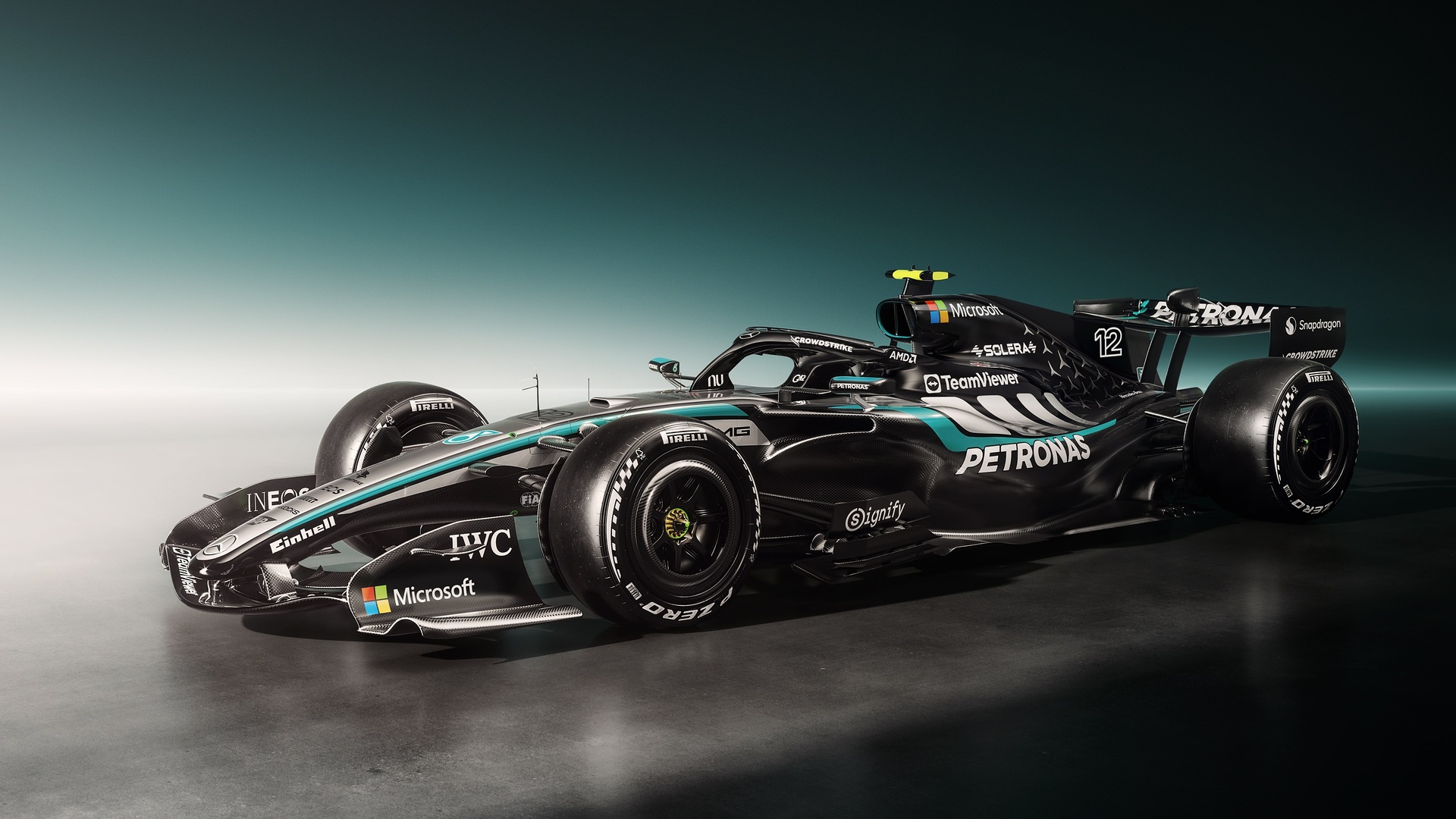Mercedes présente sa monoplace 2026, la W17 E Performance